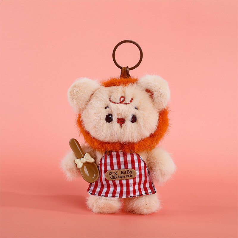 Нагрудник цирковой слон плюшевая игрушка кукла маленький кулон красивая тряпичная кукла милый лев кукла оптовая продажа