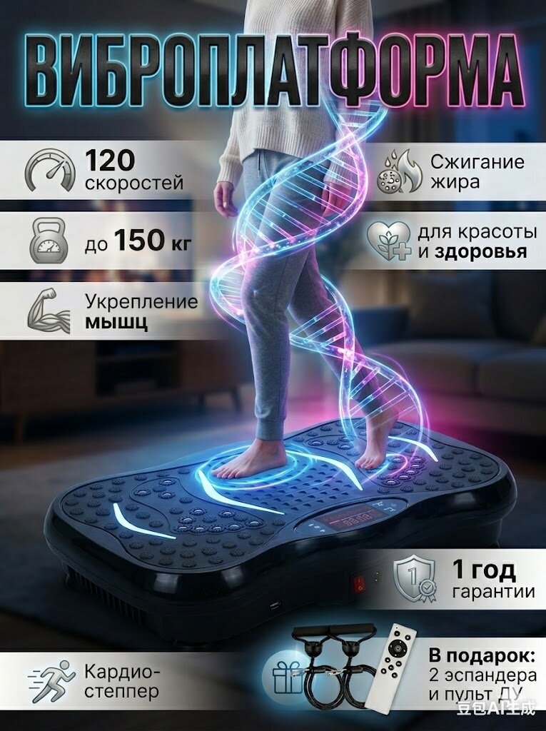 Виброплатформа для похудения, jindodo AZ-808 нагрузка 150 кг