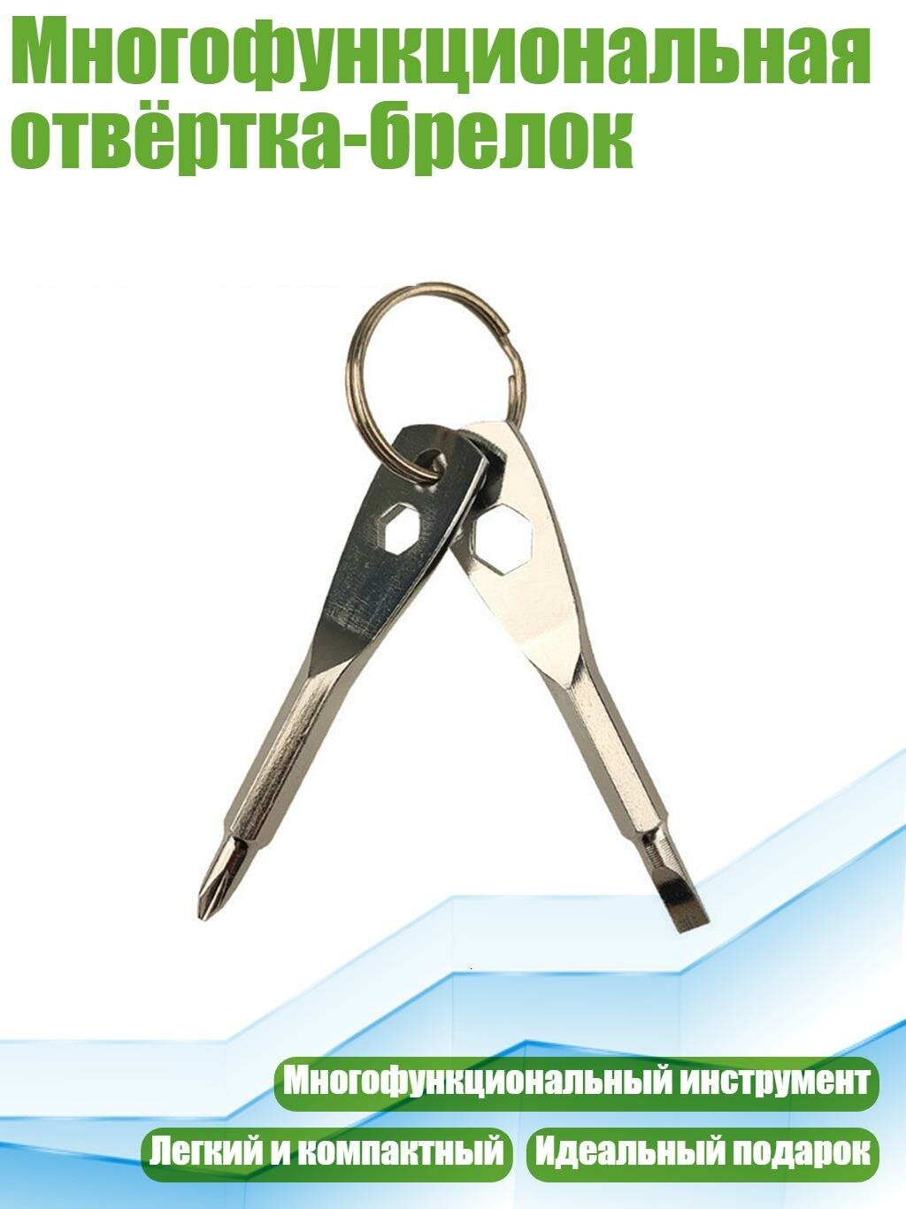 Многофункциональная отвёртка-брелок, B
