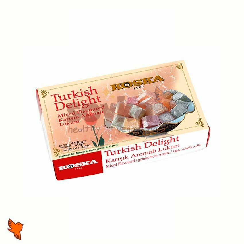 Рахат-лукум ассорти вкусов Koska, 125г