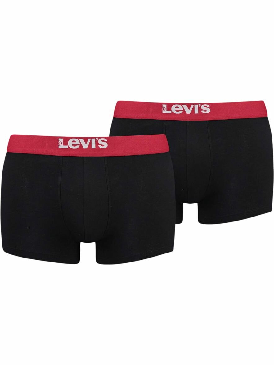 Трусы Levi's Men Solid Basic Brief 2P, комплект