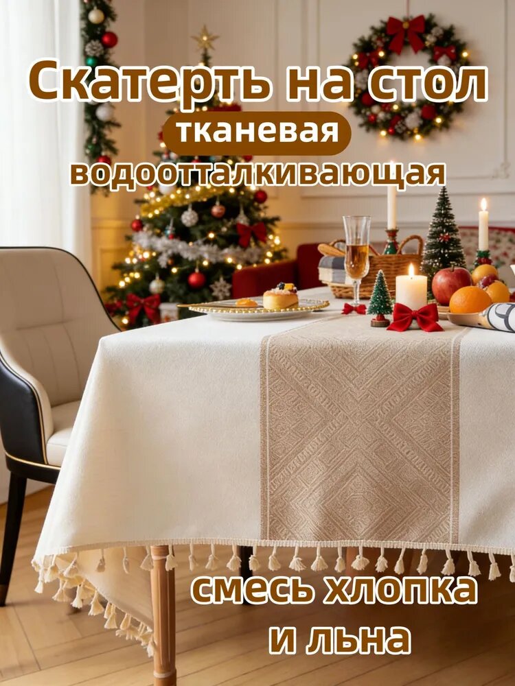 VELIX Скатерть Хлопок 140x220см