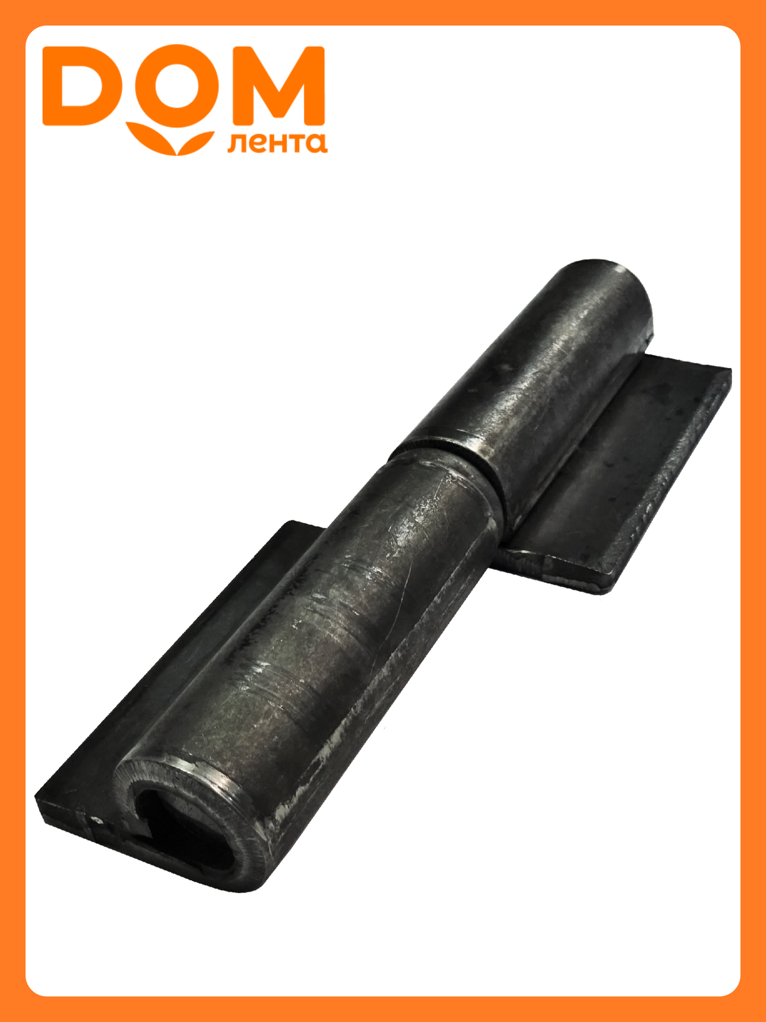 Петля гаражная универсальная на площадке 100х16 без покрытия У1-9202. W