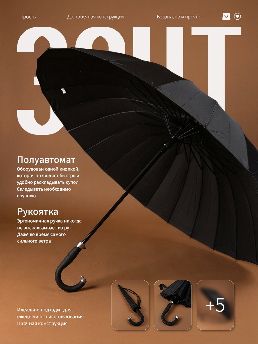 Зонт-трость