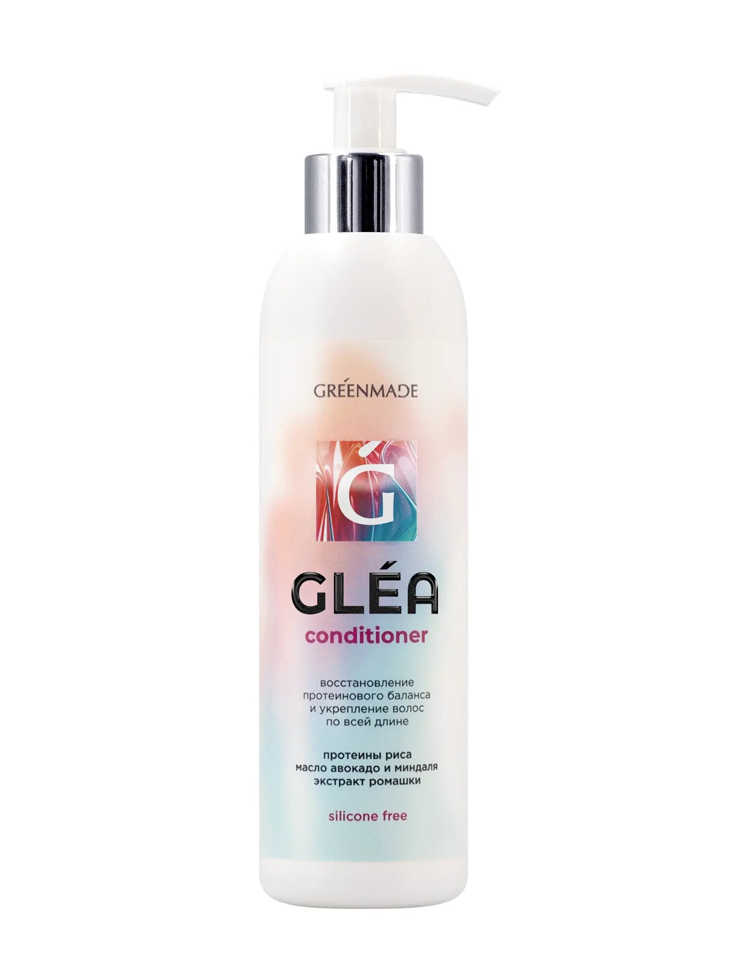 Кондиционер Greenmade "Glea" для сухих, ломких и окрашенных волос, 200 мл