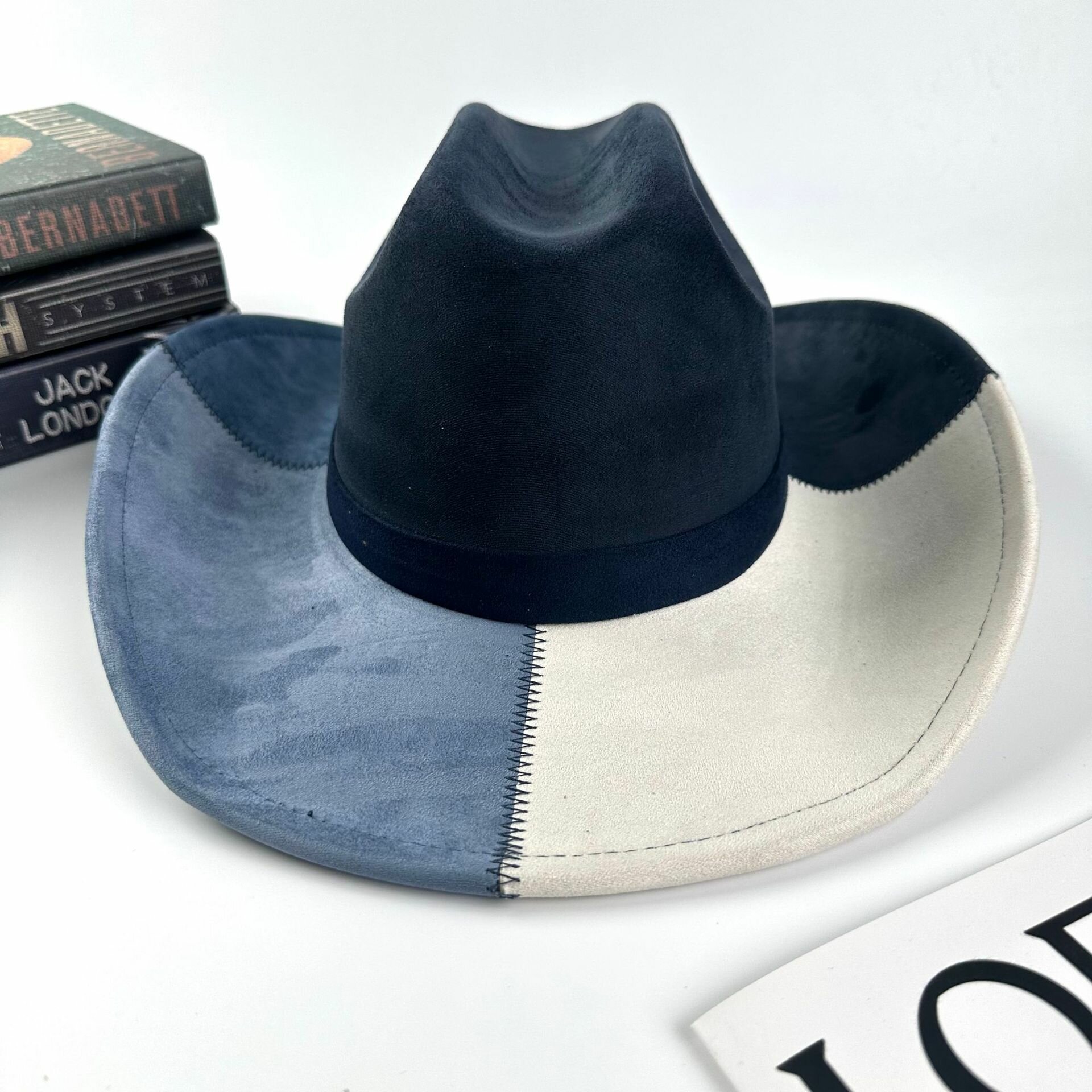 DIY Шляпа Лента Унисекс Европейская Элегантная Джазовая Фетр