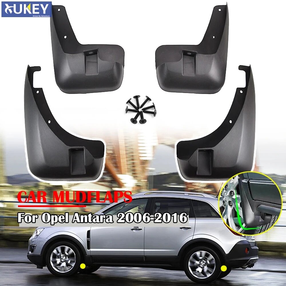 4 шт. для Opel Vauxhall Antara Daewoo Winstorm Chevrolet Holden Captiva 5 MaXX спортивные передние и задние брызговики от грязи брызговики