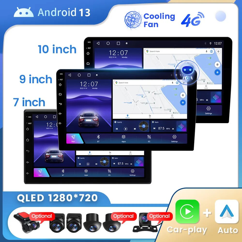 Android автомагнитола 9" TS18 2/32Гб — фото 1
