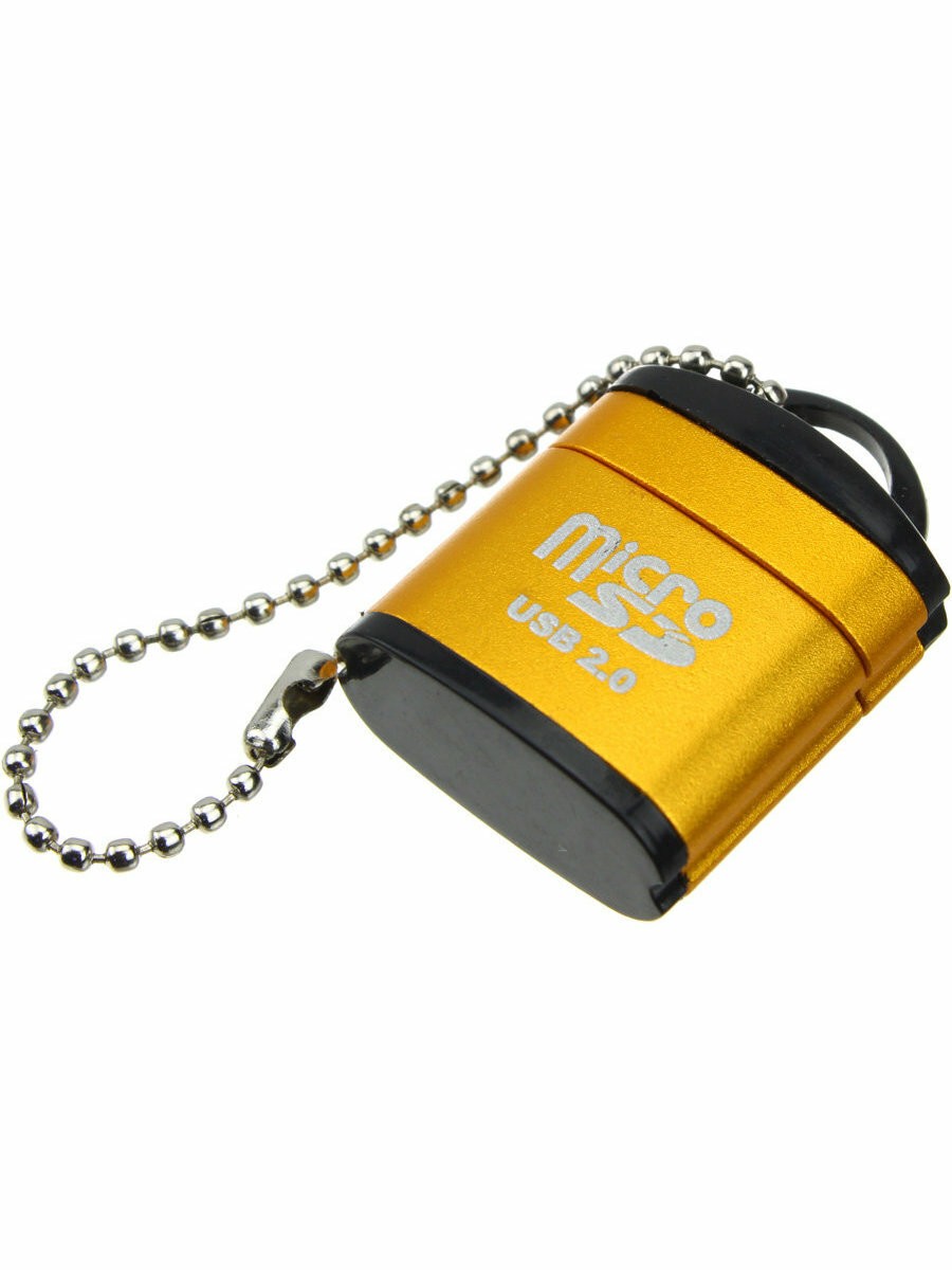 Картридер microSD(G)-USB(A) 2.0 для подключения карт микро SD