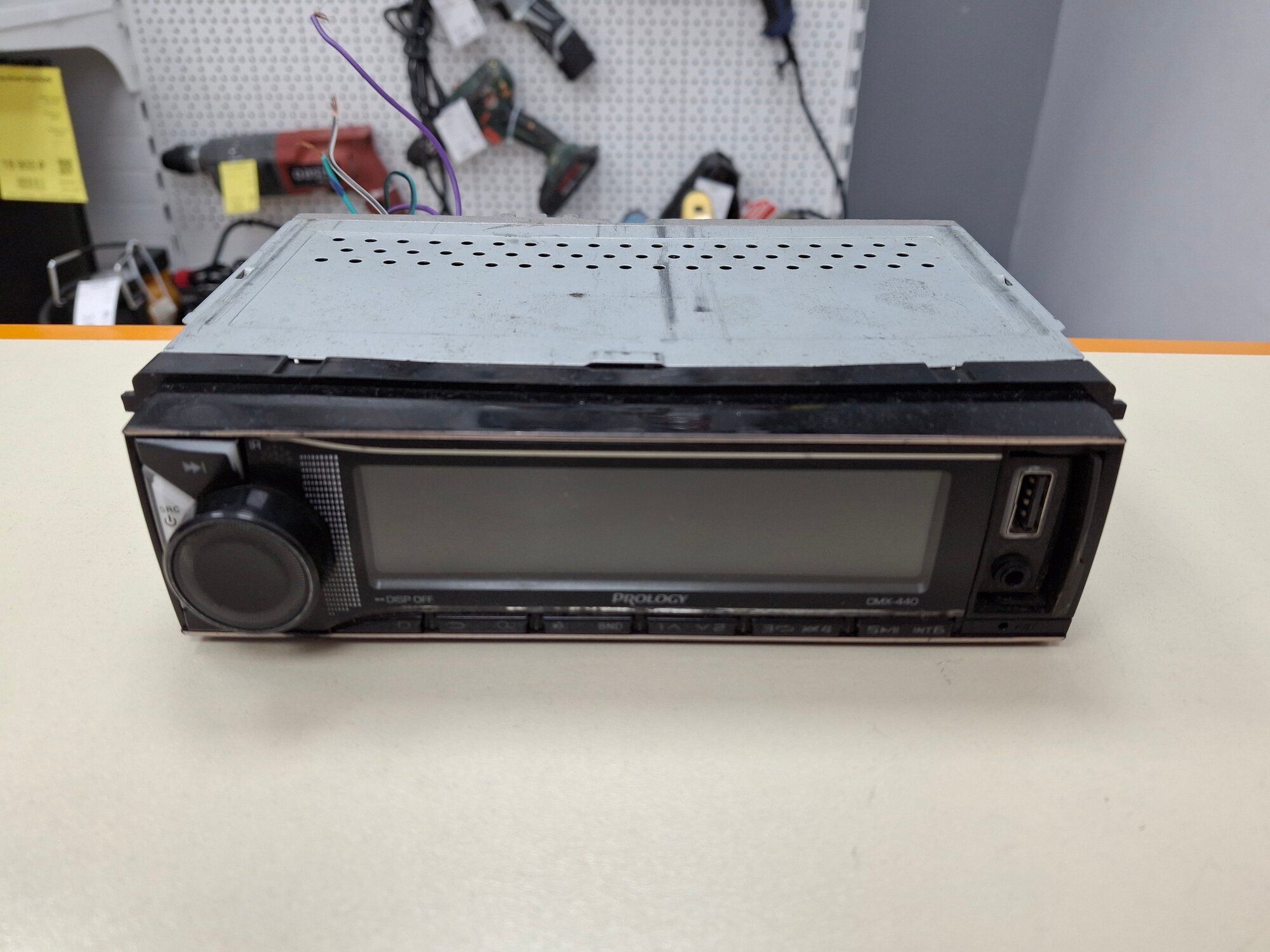 Автомагнитола-USB Prology CMX-440 с Bluetooth, 4х55 Вт, 1DIN