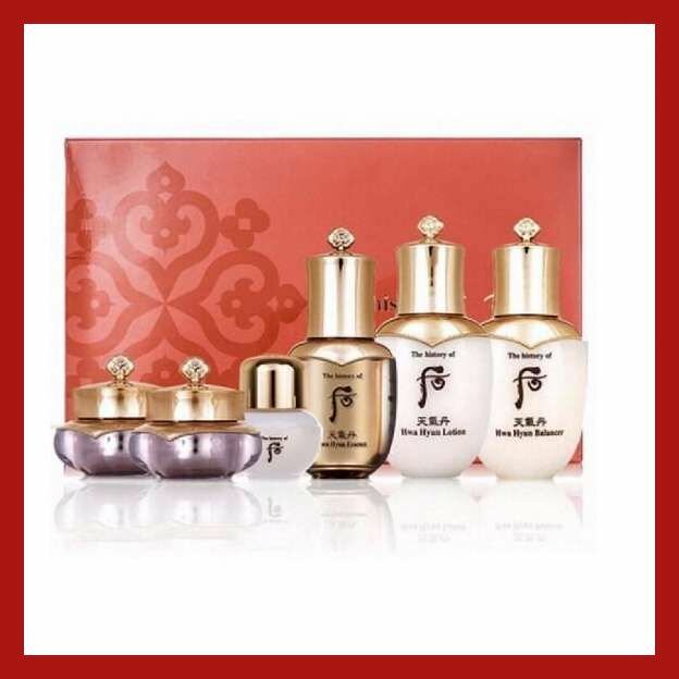 Набор антивозрастных восстанавливающих миниатюр THE HISTORY OF WHOO Cheongidan Radiant 6pcs Special Gift Set