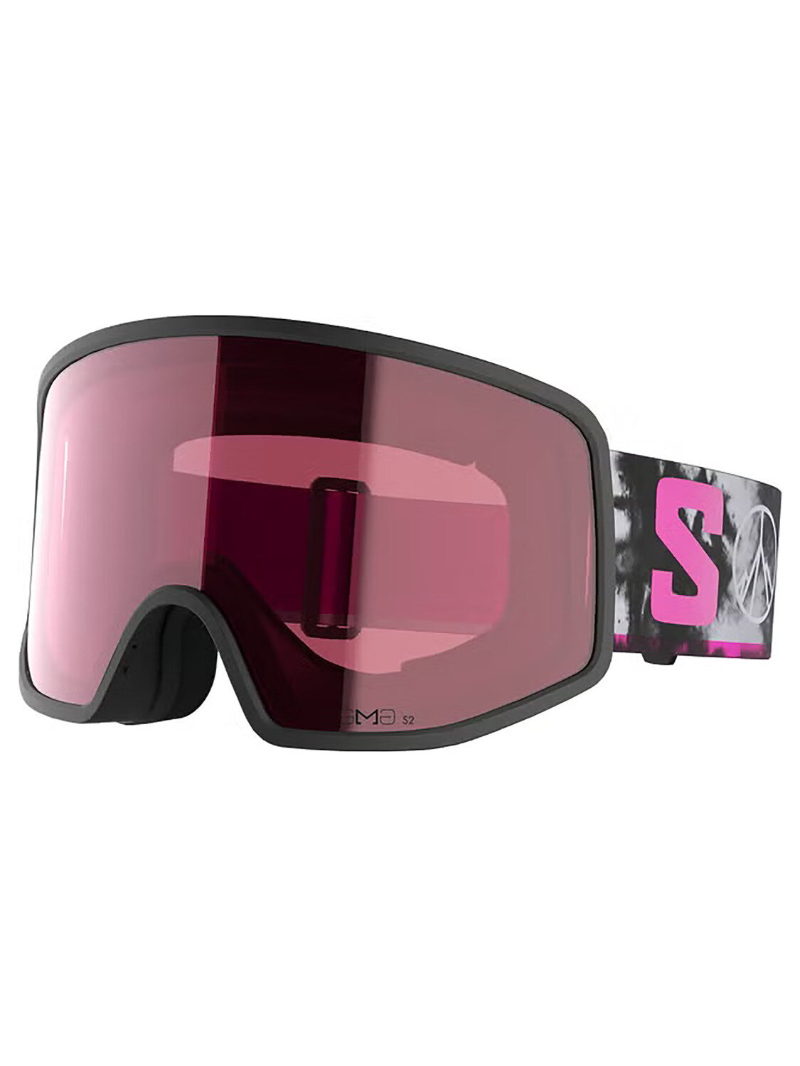 Горнолыжные очки Salomon Sentry Pro Sigma Black Cat. 2+3 (с доп. линзой) 25/26 Черный, для мужчин , Черный