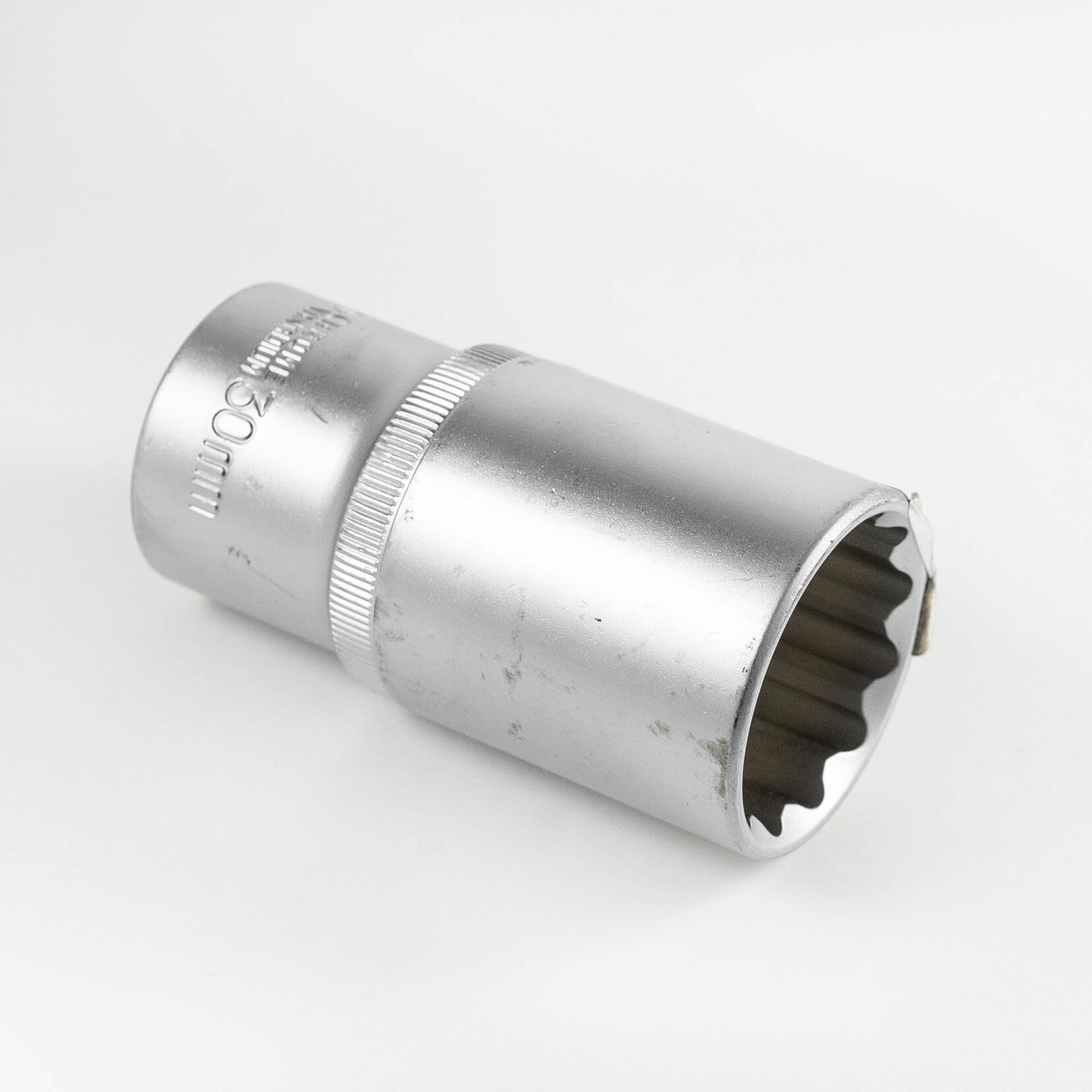 Головка 30мм 1/2" 12 гранная удлиненная / АвтоДело / 39698