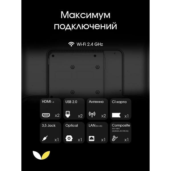 Телевизор TopDevice TDWC43BF2110V — фото 1