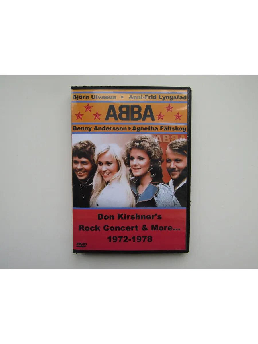 Музыка. Песни. DVD диск. Abba. Абба Рок концерт.