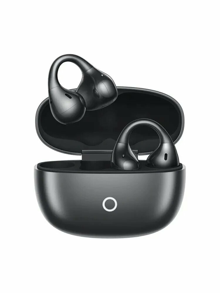 Realme Наушники беспроводные с микрофоном realme Buds Clip, Bluetooth, USB Type-C, черный