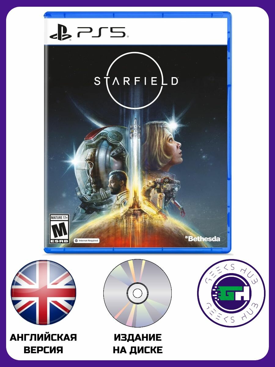 Видеоигра Starfield для PlayStation 5, Blu-Ray, английская версия
