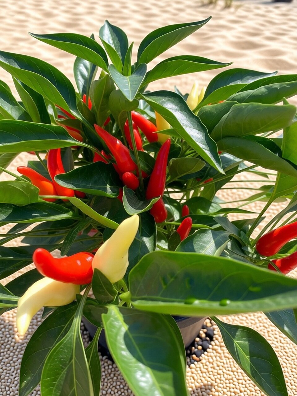 Семена острого перца Пуансетия/"Poinsettia", 10 семян, Кубанский перцевод