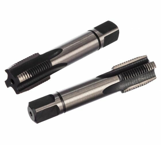 Метчик, трубная резьба G3/8 дюйма, комплект из 2-х штук Bucovice Tools 112380