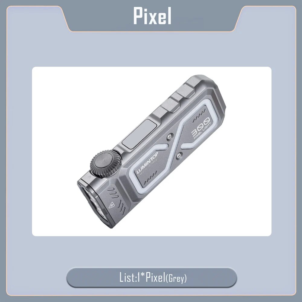 LUMINTOP Pixel (Grey) EDC LED Фонарь