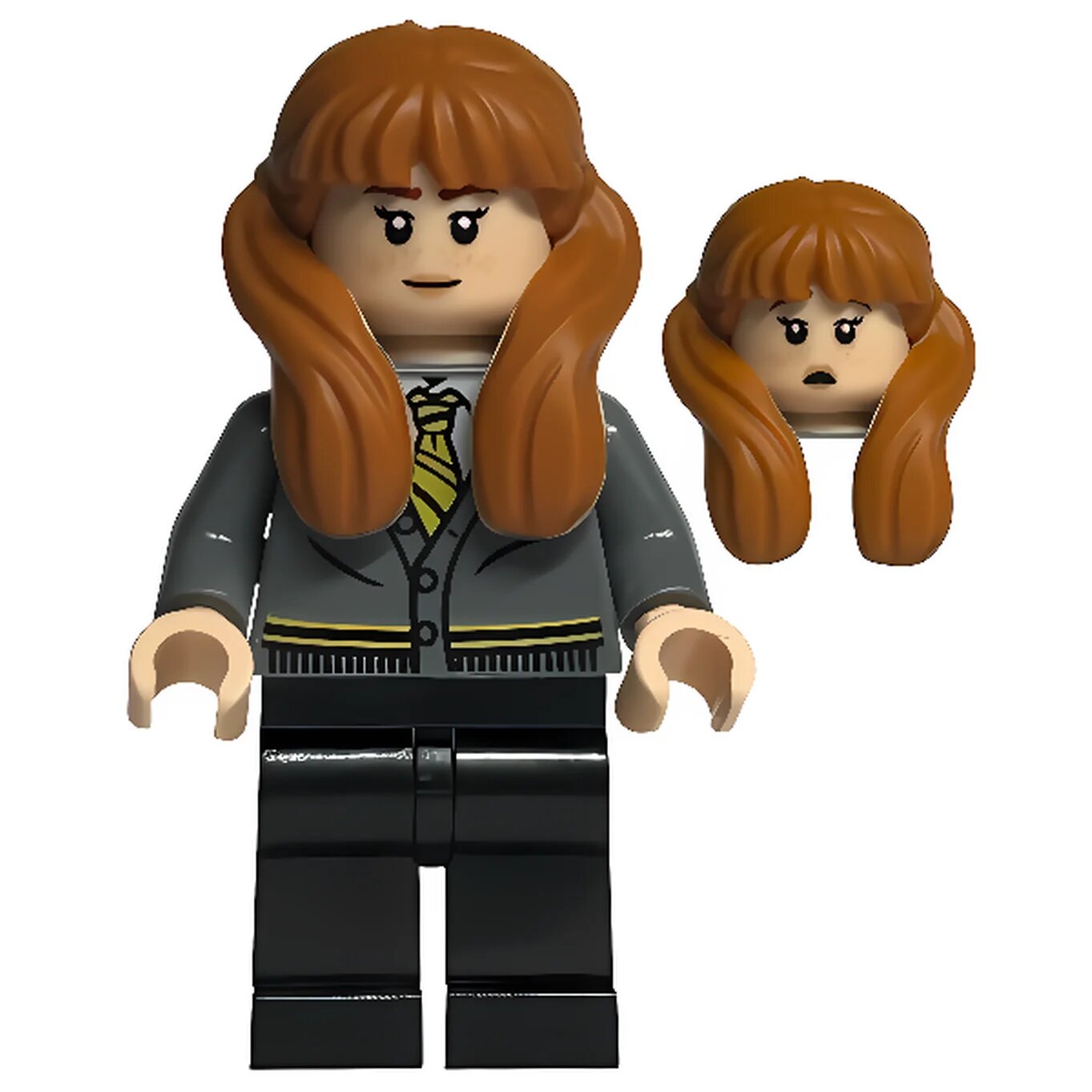 Минифигурка Lego Harry Potter Susan Bones - Hufflepuff Cardigan Sweater hp406 U