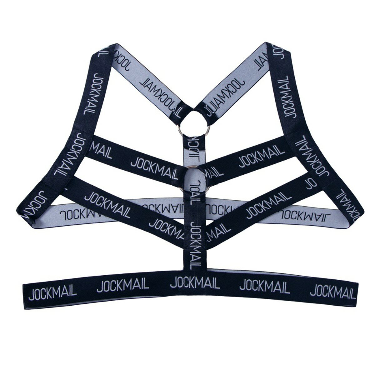 Мужская портупея серебристая JOCKMAIL JM912-1 Один размер (46-52)