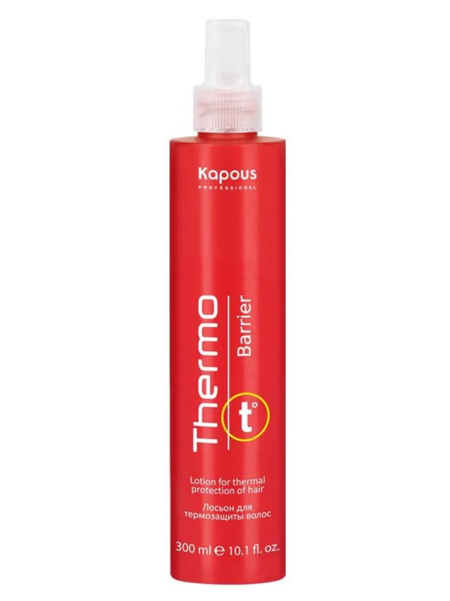 Спрей Kapous Professional Brilliants Gloss Thermoprotection Hair Lotion Thermo Barrier, Лосьон для защиты волос, 300 мл