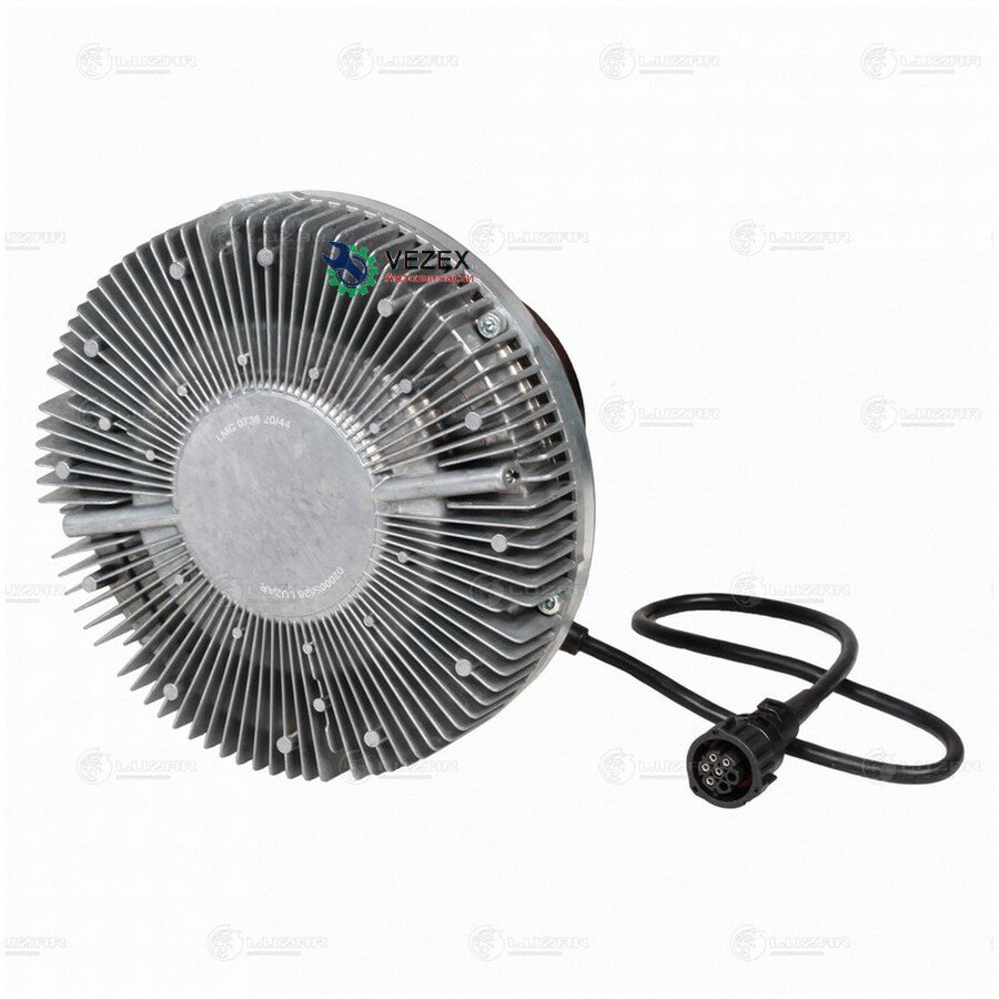 LUZAR LMC0738 муфта вязкостная! без крыльчатки\ КАМАЗ c дв. CUMMINS 6ISBe4/ISB6.7e4.5