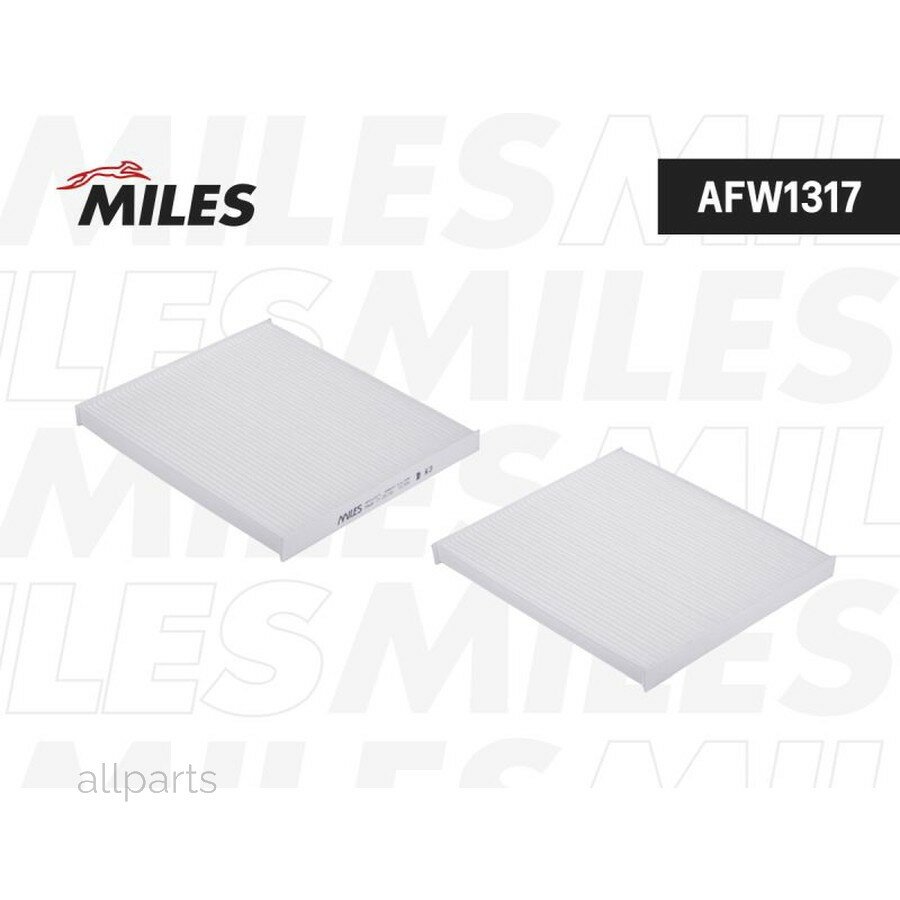 MILES AFW1317 Фильтр салона HYUNDAI SONATA YF 10-/SANTA FE 12-