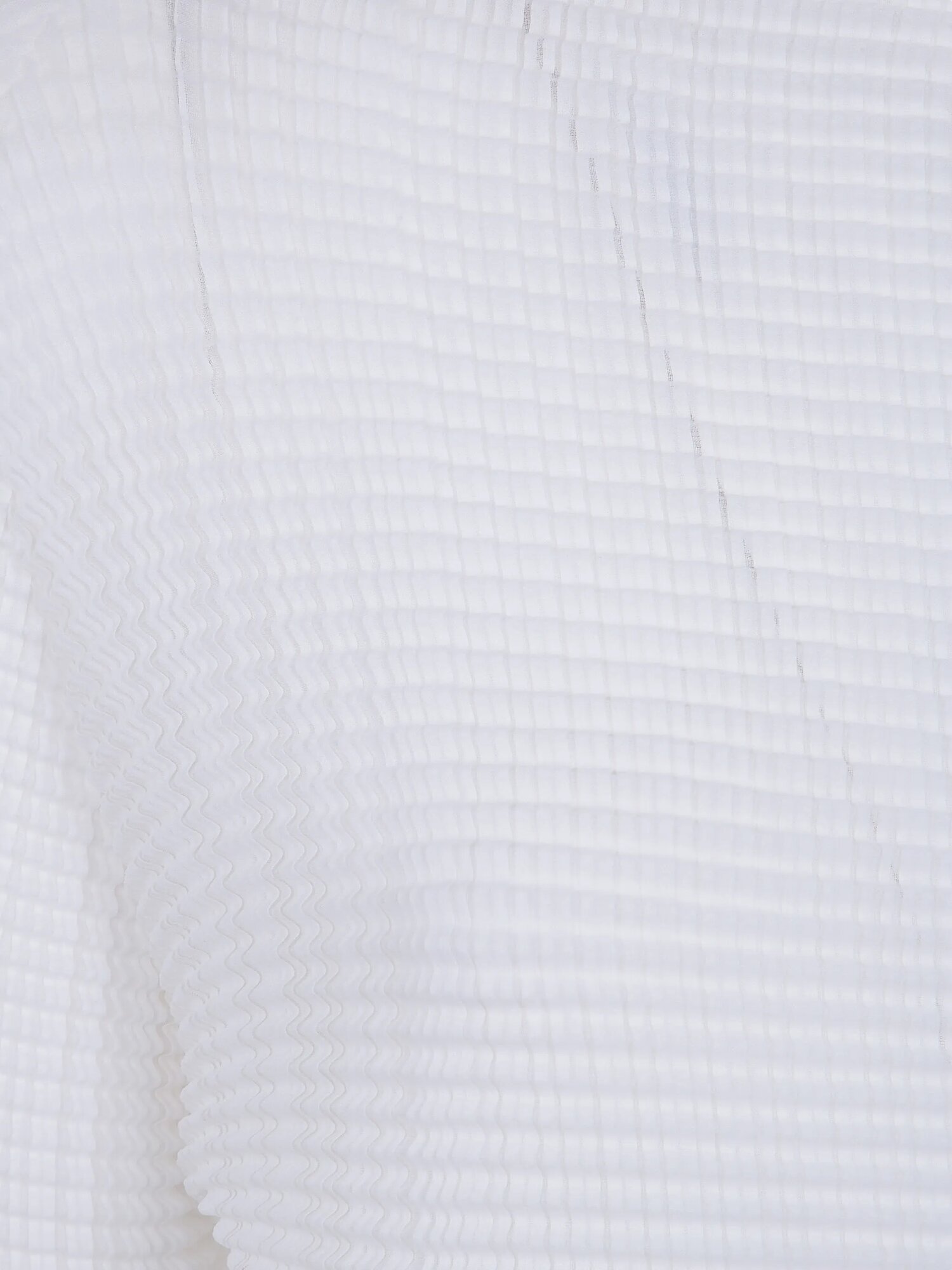 Свитер ISSEY MIYAKE Pleated high-neck sweater, размер 44, , бежевый/белый — фото 1