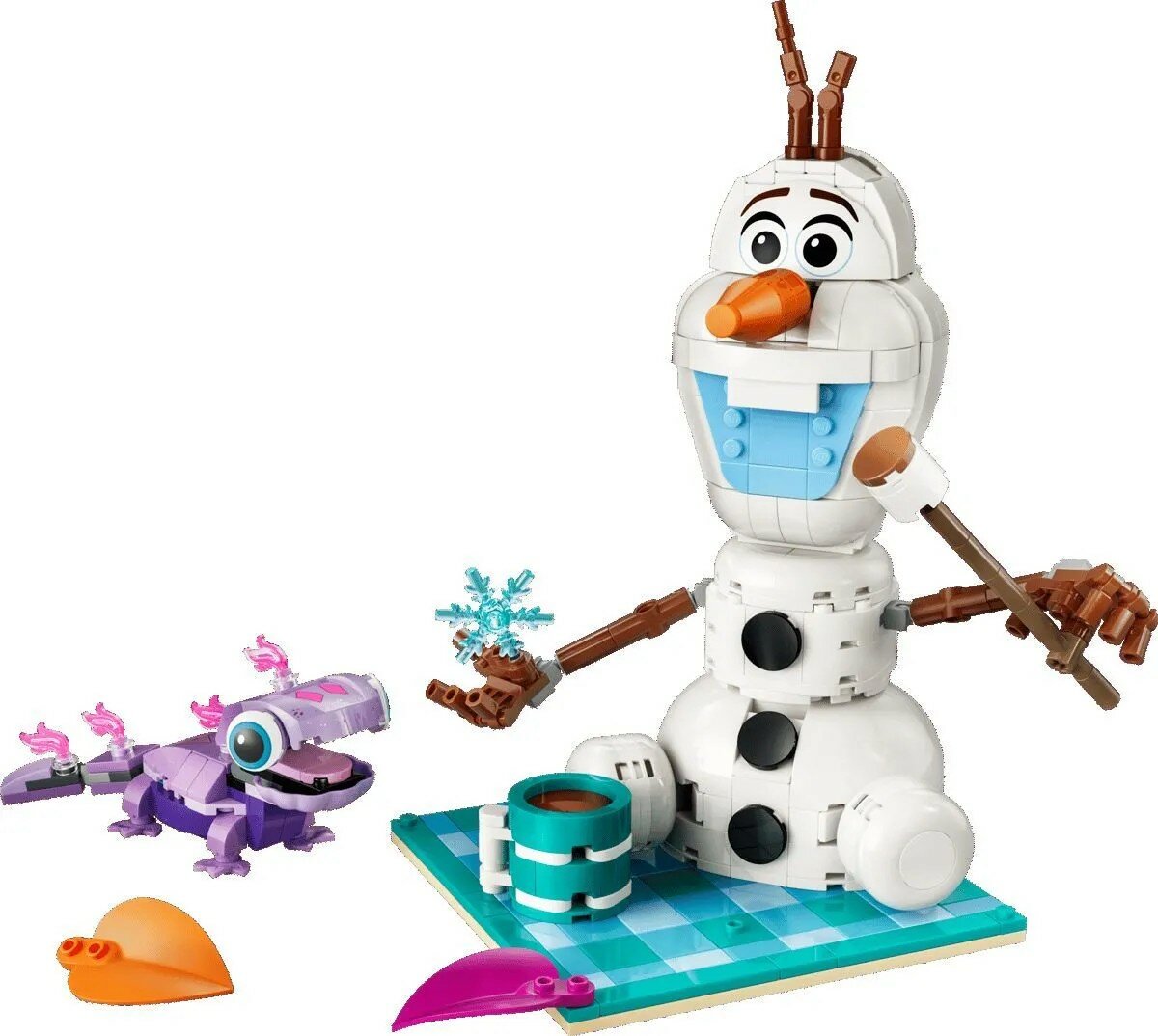 Конструктор LEGO Princess Disney "Пикник с Олафом", 43287, развитие моторики