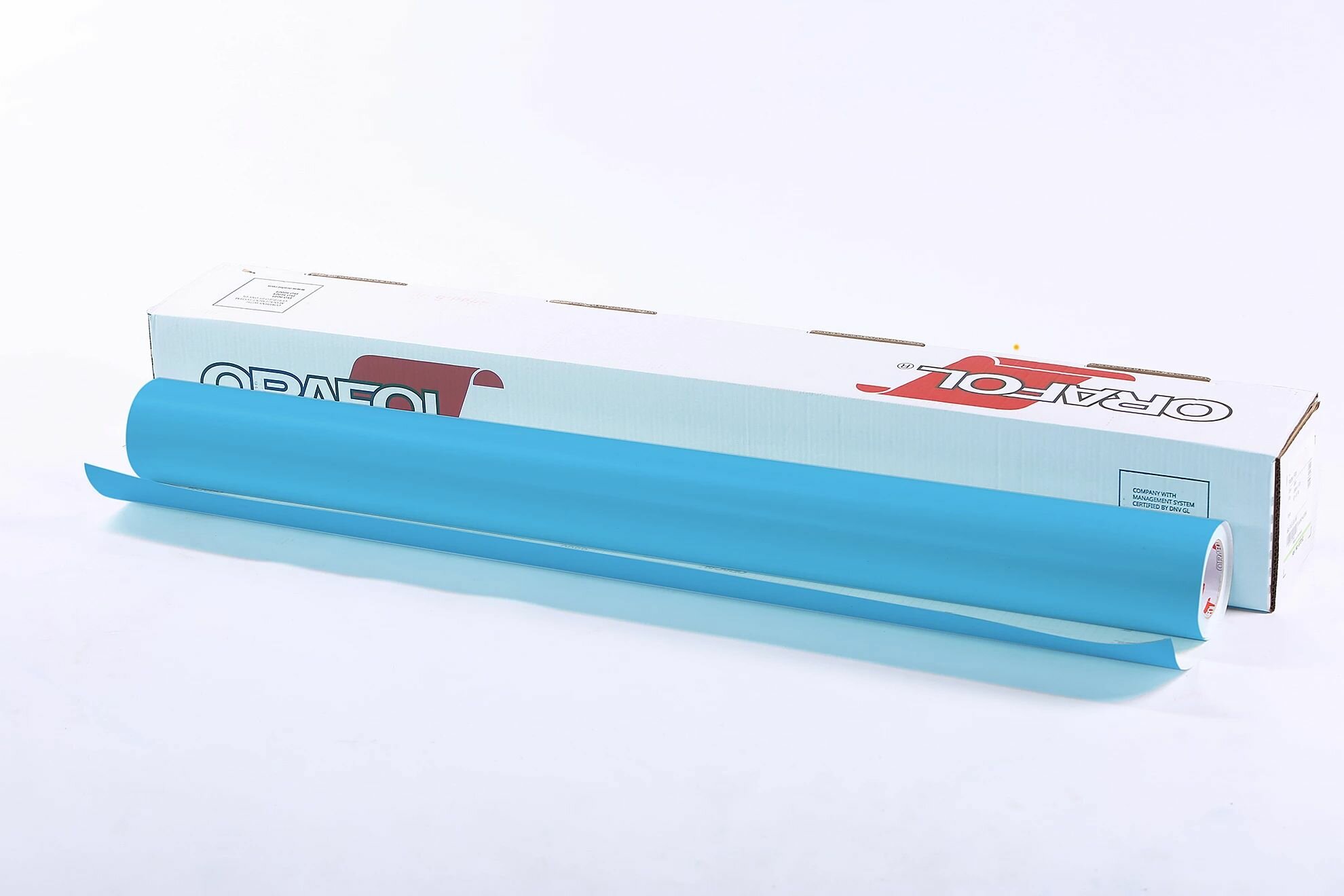 Пленка самоклеящаяся Oracal 8300 F 096 1*50 м стальная голубая витражная