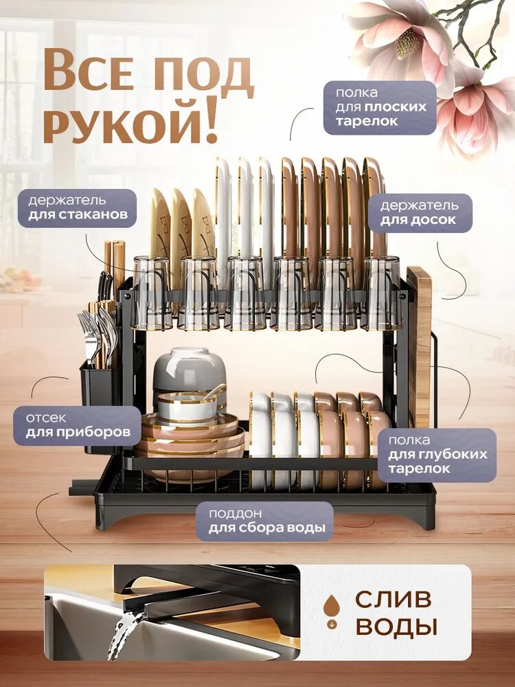 Сушилка для посуды — фото 1