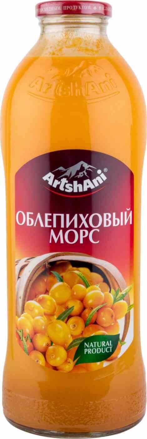 Морс ARTSHANI облепиховый /стекло/ 1л