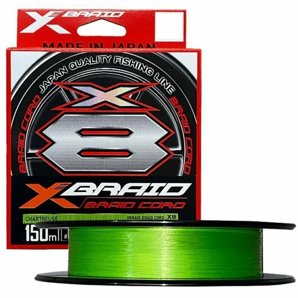Леска плетеная YGK X-Braid Braid Cord X8 150m #0.6/14lb