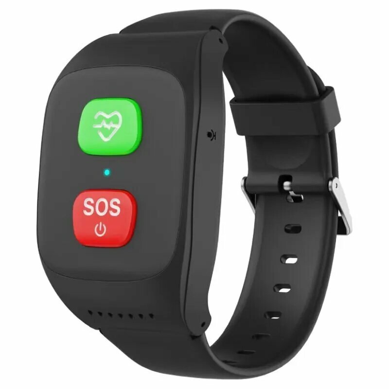 Эксклюзивный браслет S8 с GPS и SOSкнопкой для мониторинга давления, пульса, температуры и подсчета шагов