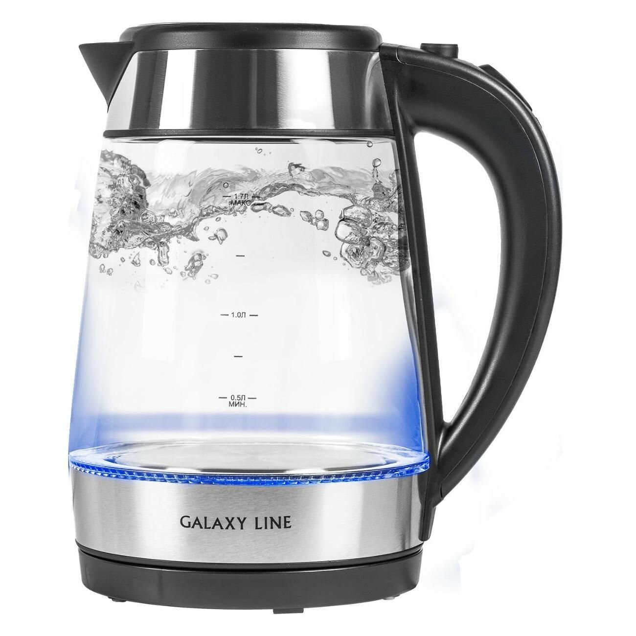Электрочайник Galaxy LINE GL0558 черный