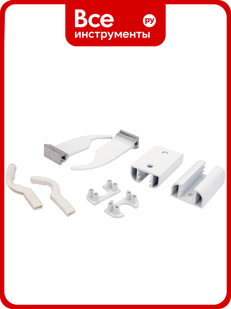 Комплект настенных алюминиевых кронштейнов для радиатора STOUT SKU-0320-000080 RG0091NU9FQ2U2 бытового применения