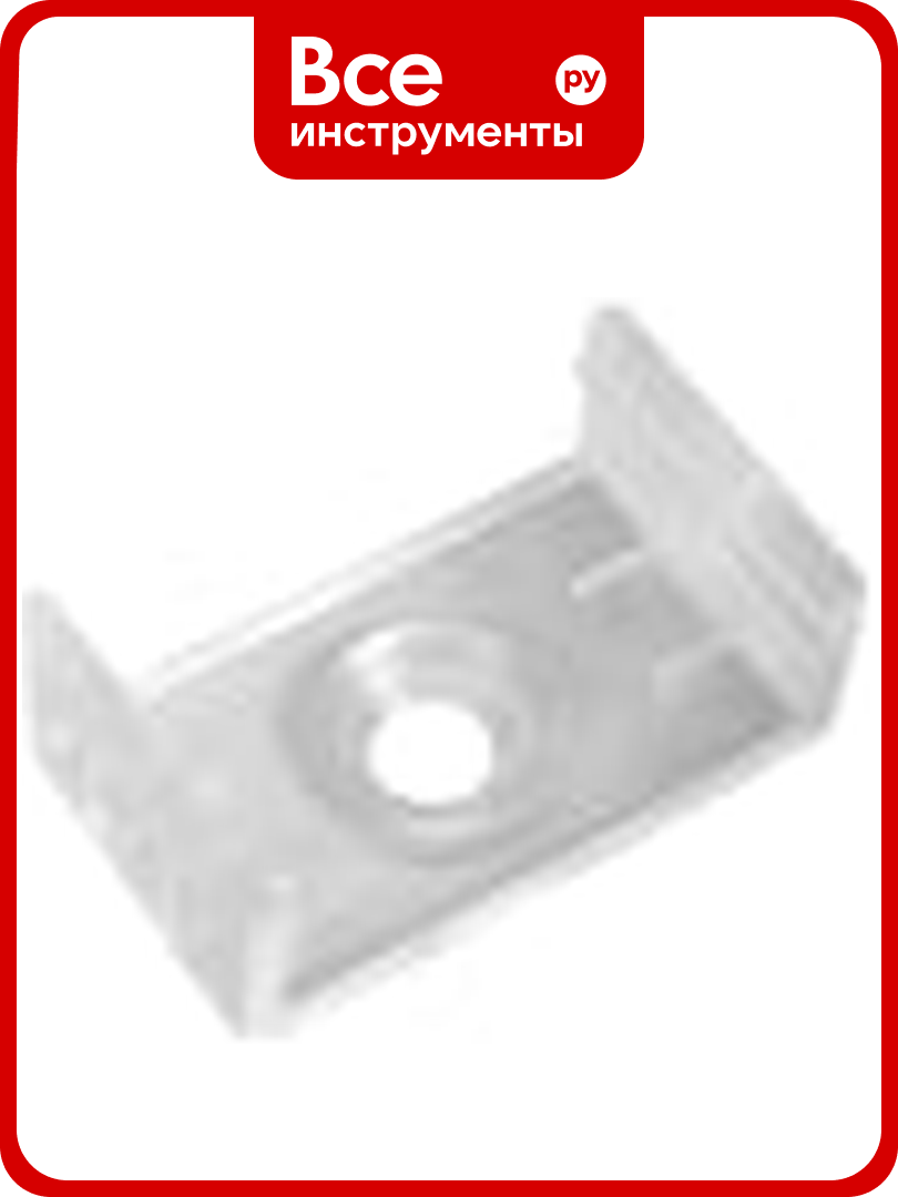 Скоба VARTON монтажная для накладного профиля V4-R0-70.0001. KIT-0201 пластиковая 10 шт. в упаковке