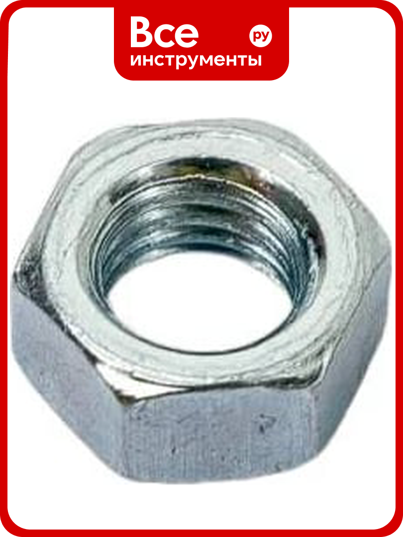 Гайка STEELREX DIN 934, цинк, М24, упаковка 1 кг 0217024000PP00000112, обширная