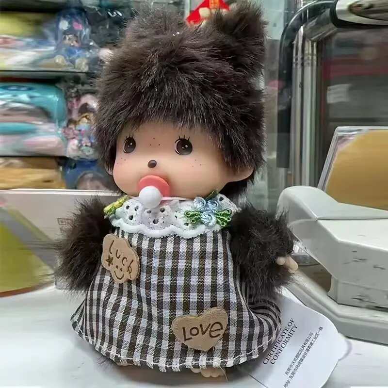 Плюшевая обезьяна Monchhichi 15 см, цвет 19