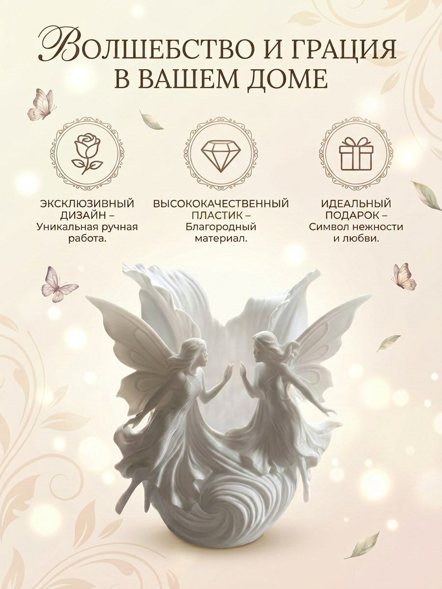 Кашпо "Две феи"
