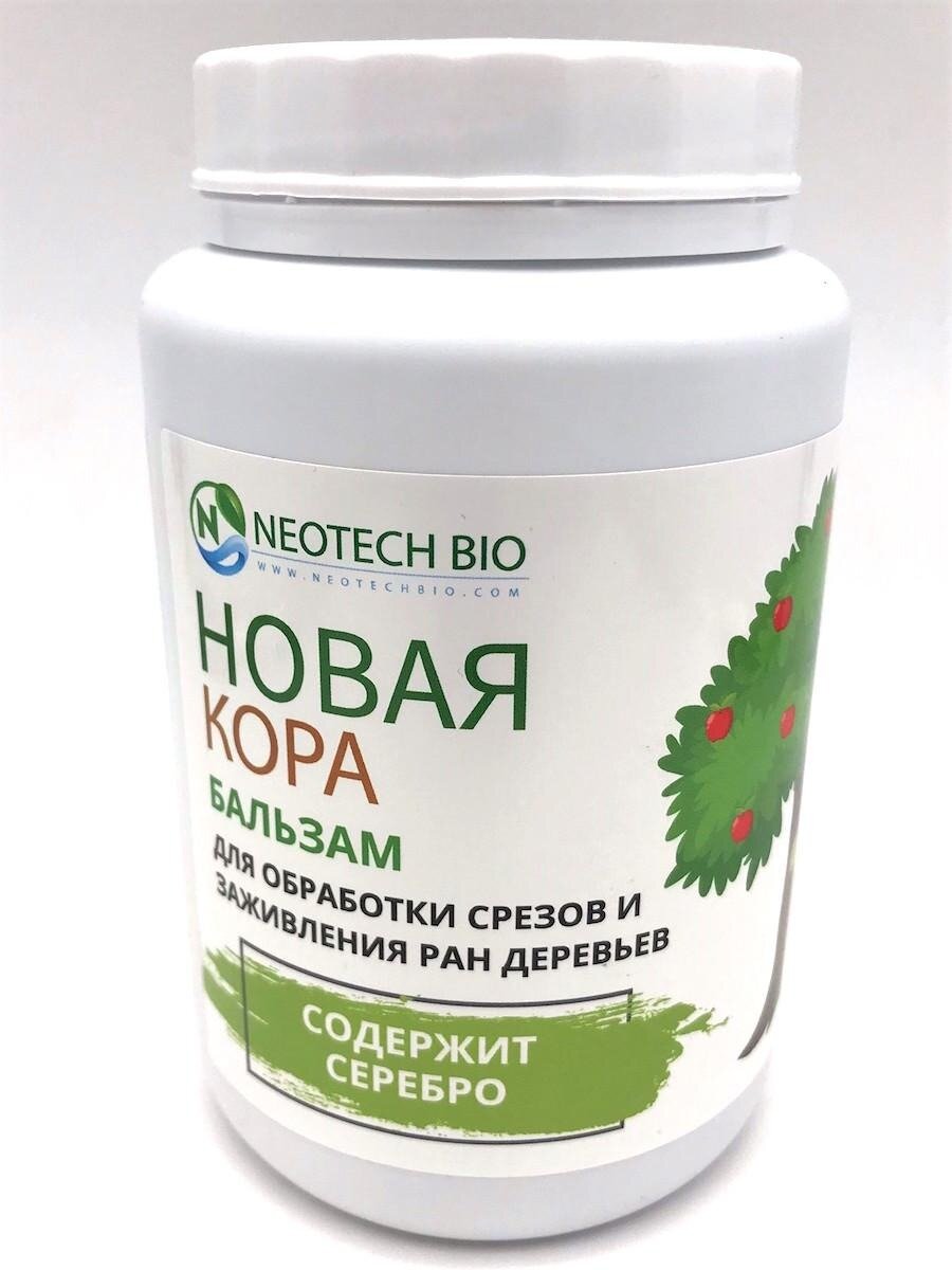 Лак-бальзам NEOTECH BIO "новая кора", от болезней и насекомых, для ран растений, 400г