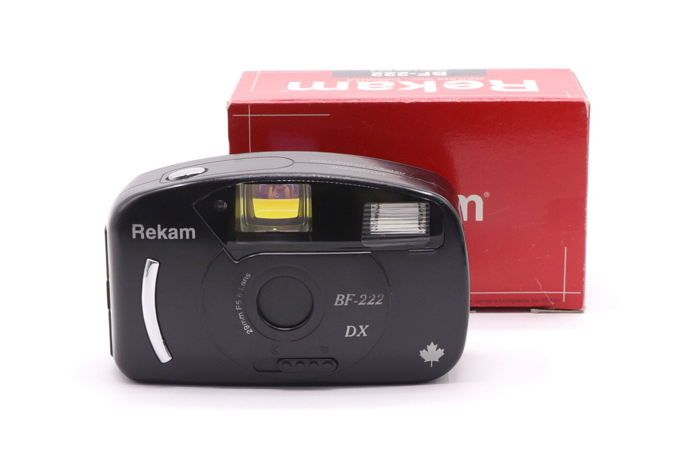Компактная камера Rekam BF-222 black в упаковке