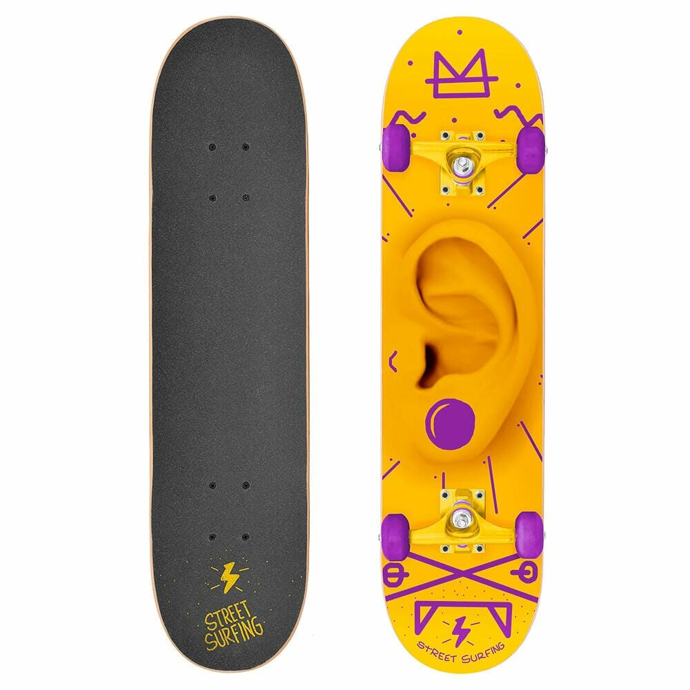 DECATHLON скейтборд Decathlon Ulica Skate 31" Shout Out, разноцветный