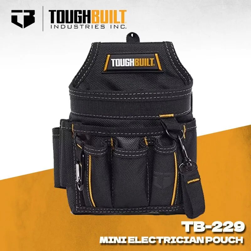 TOUGHBUILT TB-229 Универсальный набор электрика Сумка для инструментов