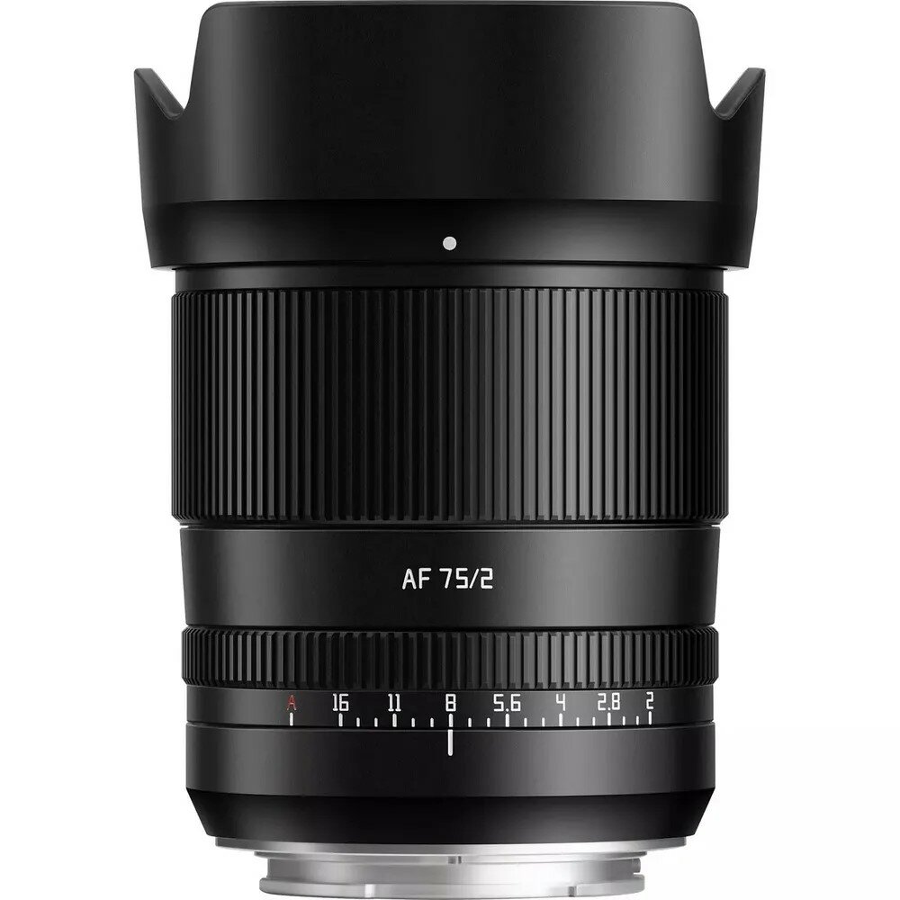Полнокадровый автоматический портретный объектив TTartisan 75mm F2 с фиксированным фокусом
