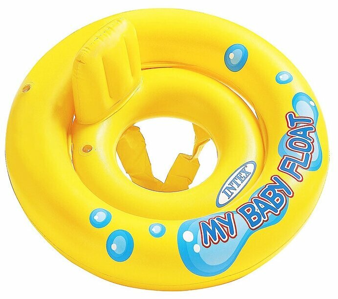 Круг для плавания My baby float, с сиденьем, d=67 см, от 1-2 лет, 59574NP INTEX