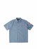 Рубашка Parra Gas Station logo-patch shirt, размер XL, синий