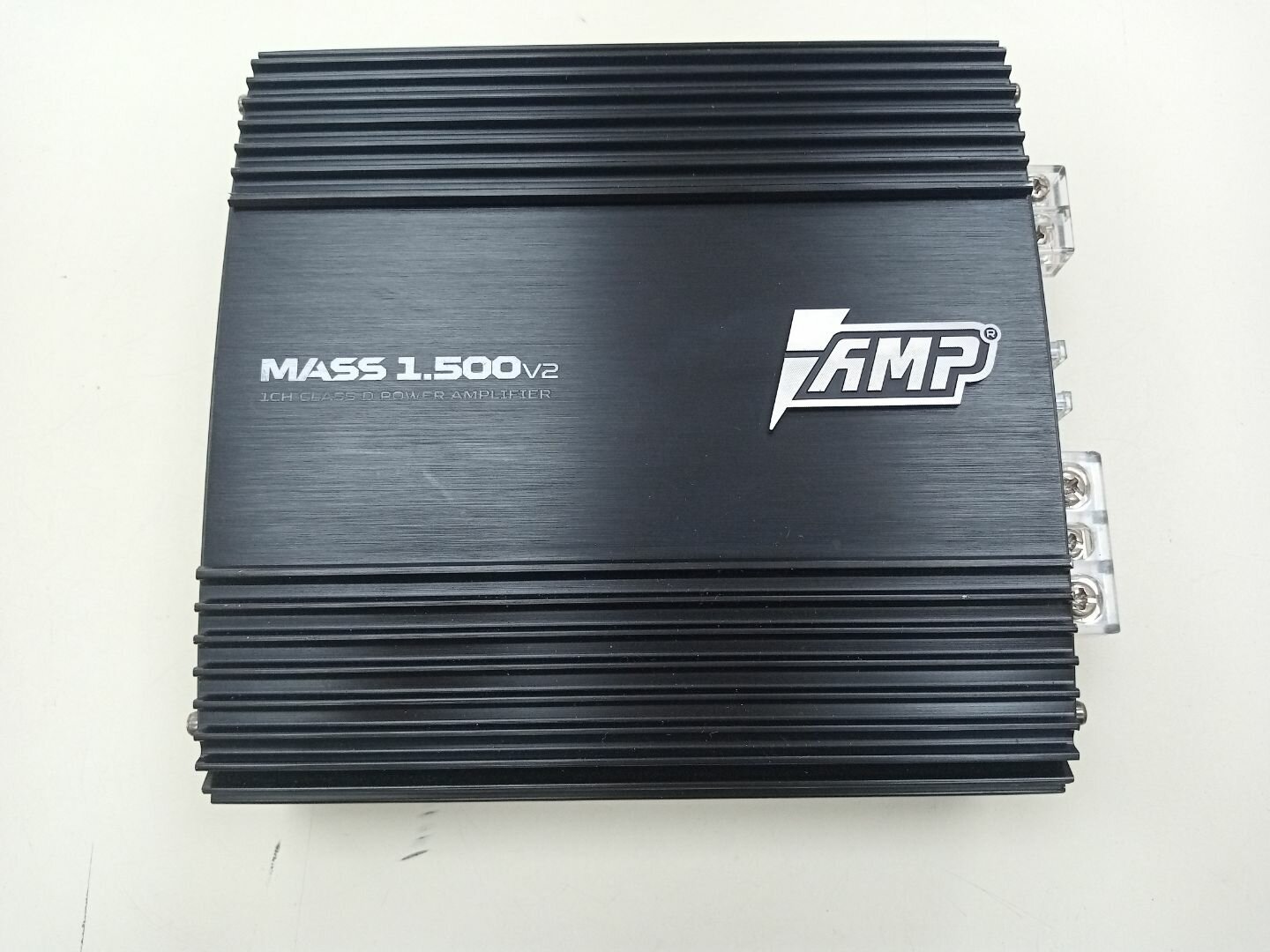 Усилитель автомобильный AMP MASS 1.500 ver.2, моноблок класса D Б/у уценка